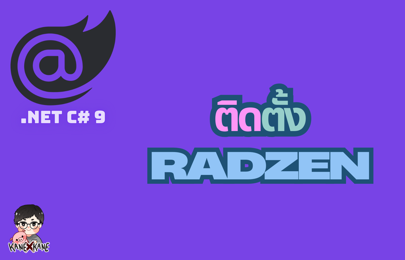 ติดตั้ง Radzen Blazor - KanexKane